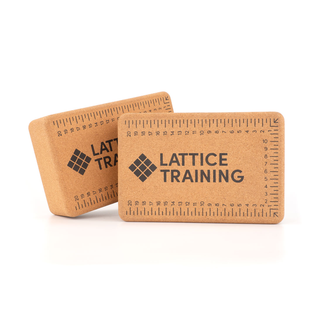 Cork Yoga Block - Flex Block - Lattice Training
